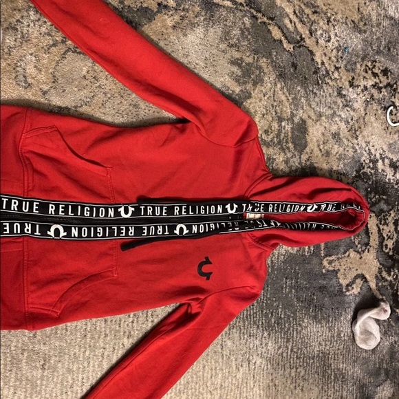 True Religion | Jackets & Coats | True Religion Red Jacket | Poshmark